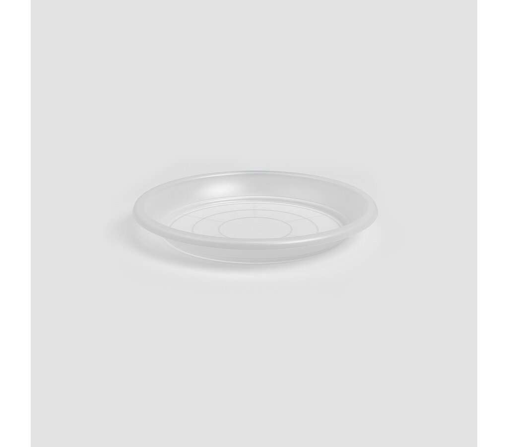 ARTEVASI PLATO TRANSPARENTE PLASTICO RECICLADO 42CM