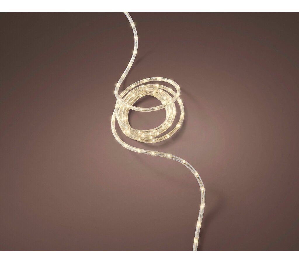 CORDÓN DE LUCES LED BLANCO CÁLIDO 990 CM 8 FUNCIONES